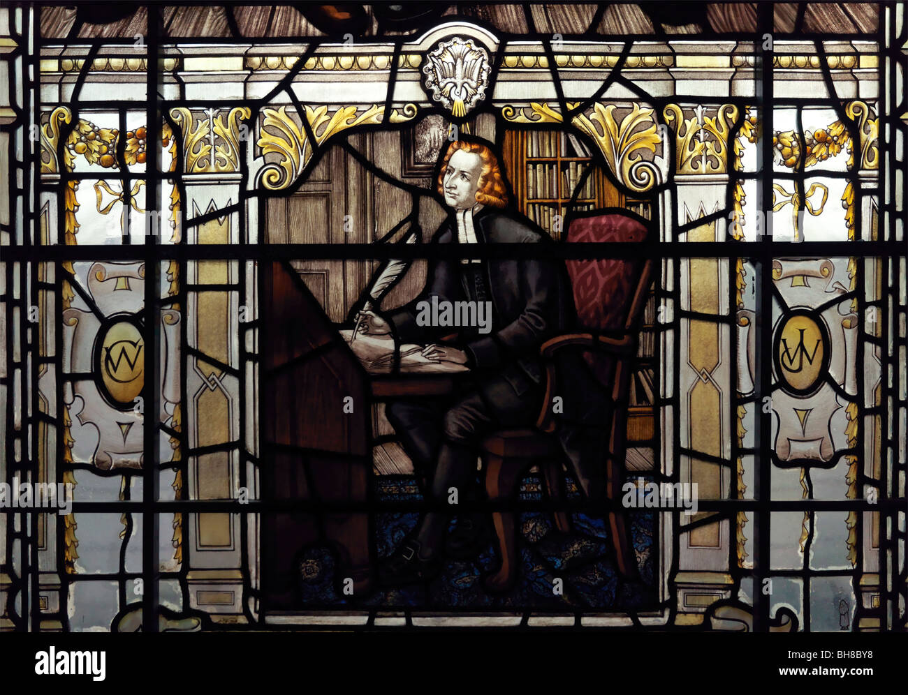 Wesley's Chapel City Road Islington London England Stained Glass Window ...