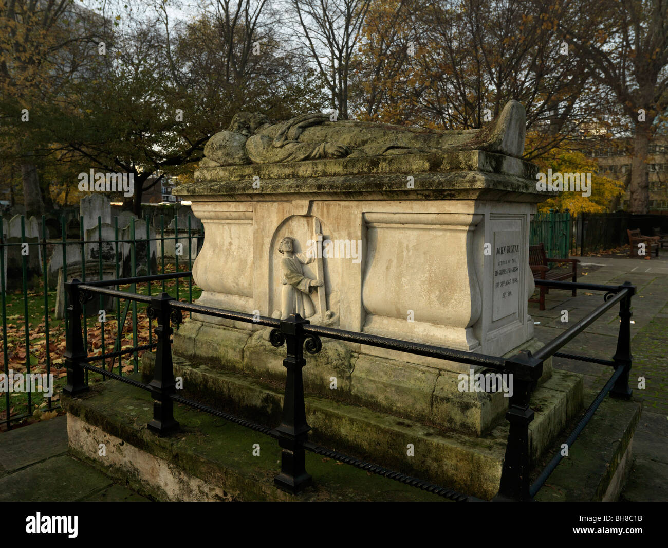 Bunhill Burial Ground City Road Islington London England Historic Grade ...