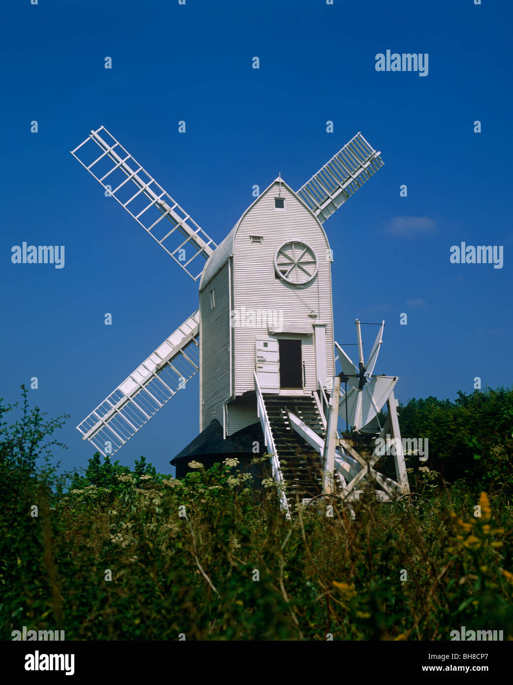 Clayton windmill blue sky hi-res stock photography and images - Alamy