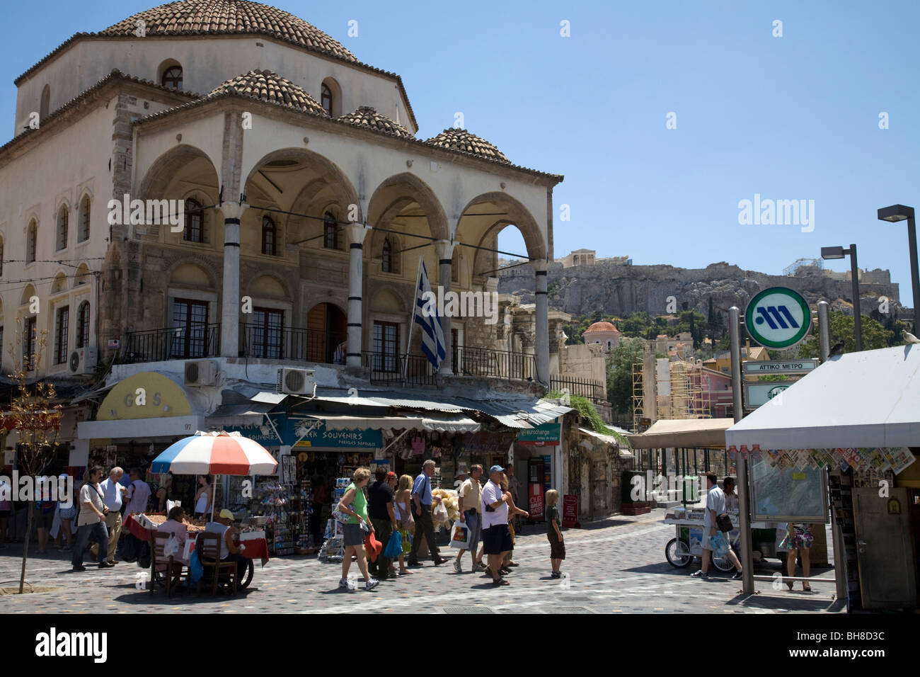 Monastiraki Athens Greece Stock Photo - Alamy