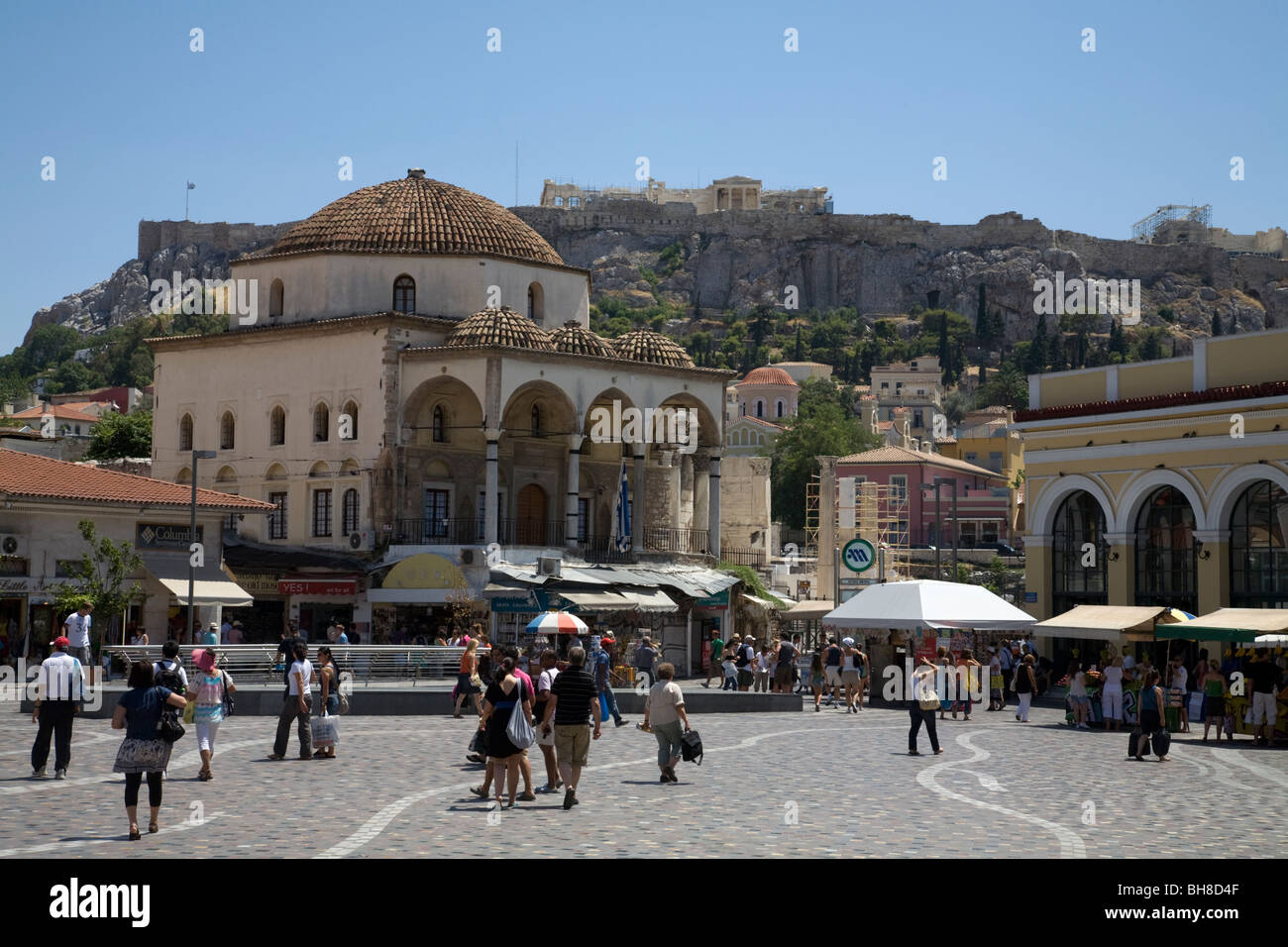 Monastiraki Athens Greece Stock Photo - Alamy