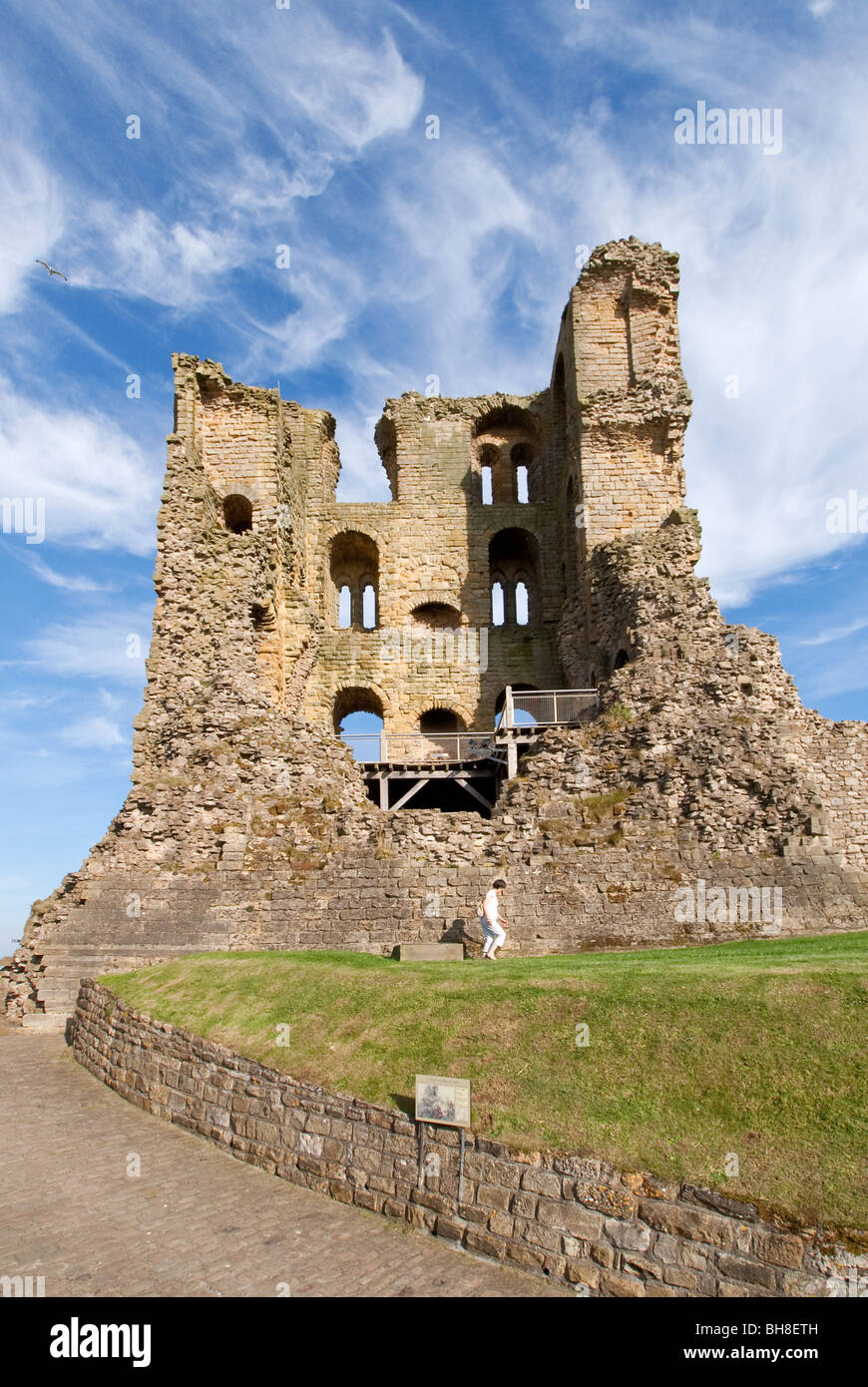 Scarborough Castle, Yorkshire, England Stock Photo - Alamy