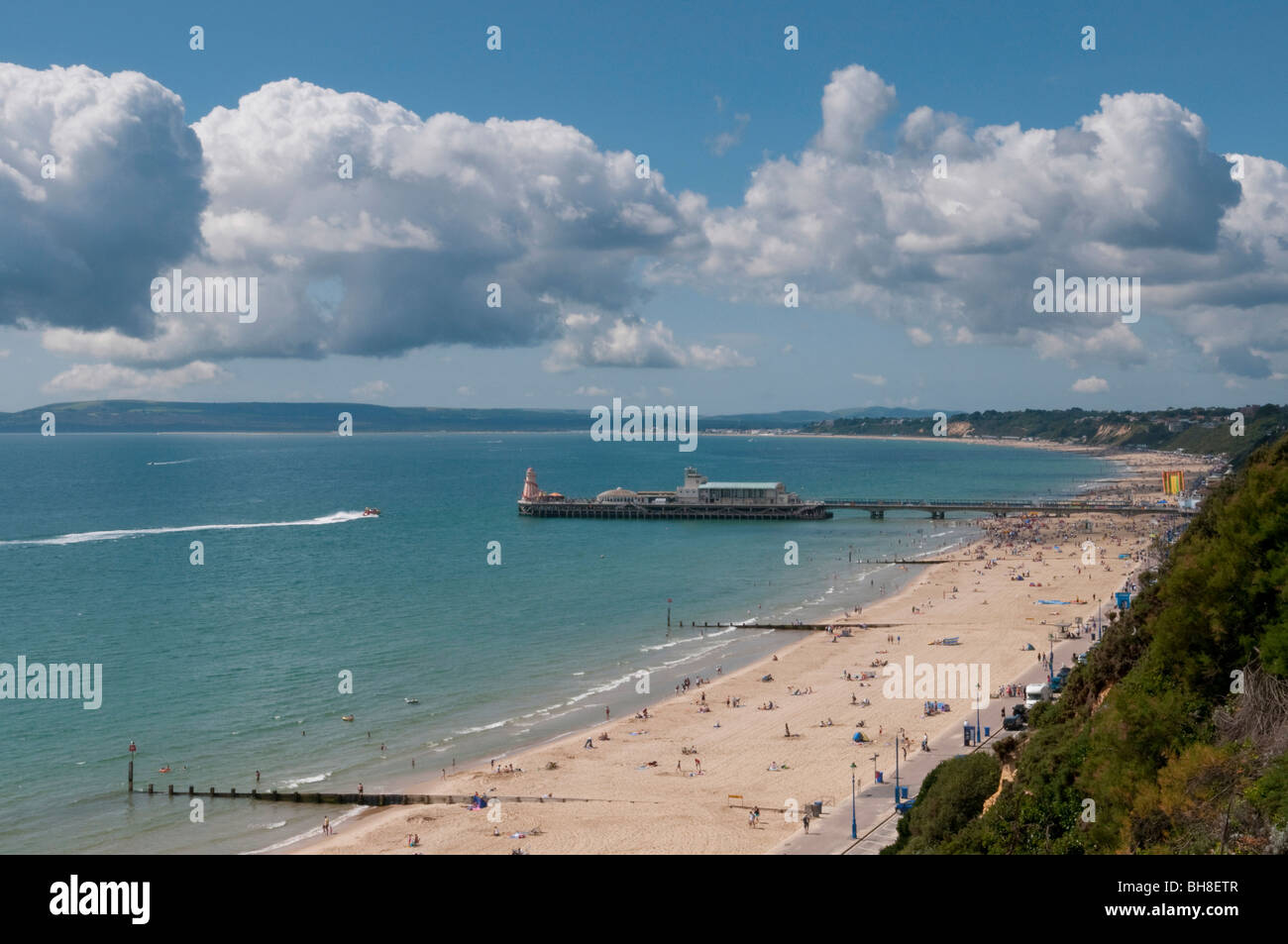 Bournemouth beach england hi-res stock photography and images - Alamy