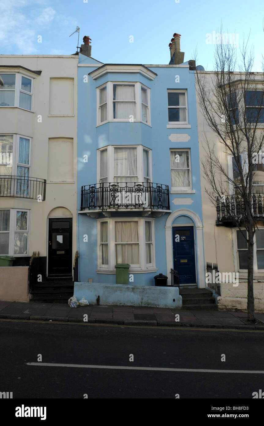 Regency style townhouses in Brighton Stock Photo - Alamy