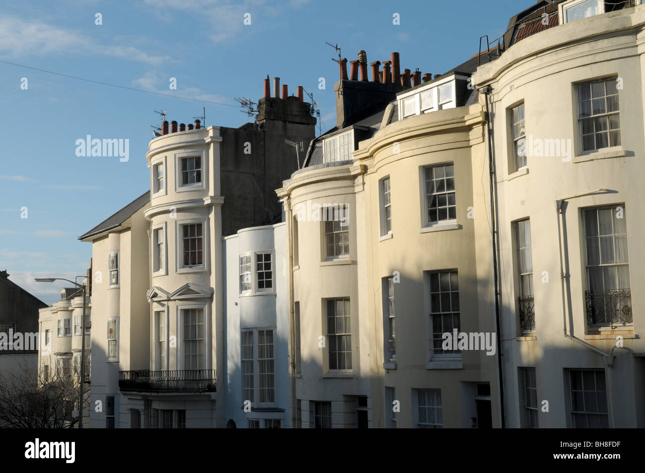 Regency Style Georgian Houses Stock Photos & Regency Style Georgian ...