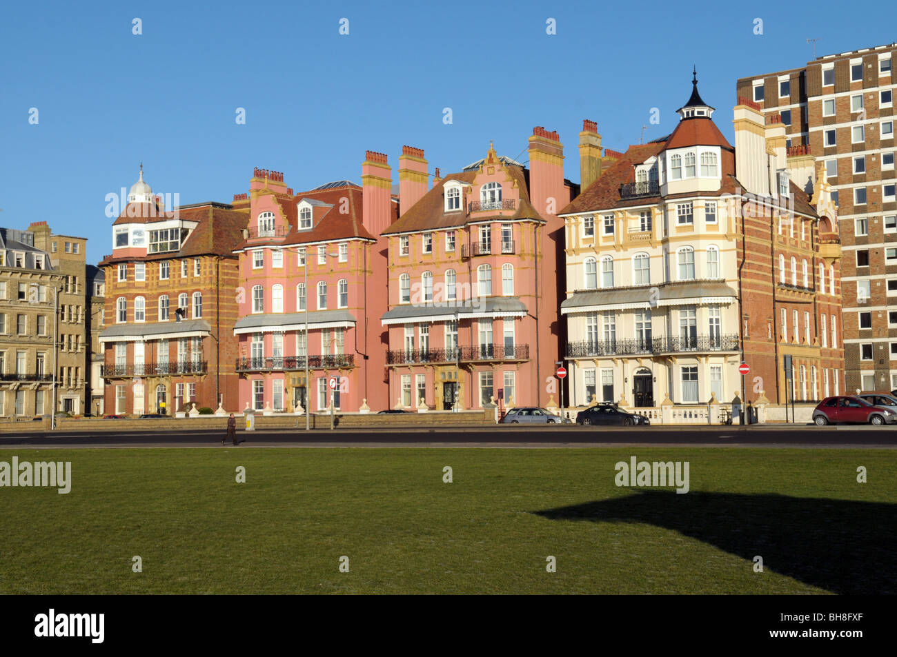 Regency style townhouses in Brighton Stock Photo - Alamy
