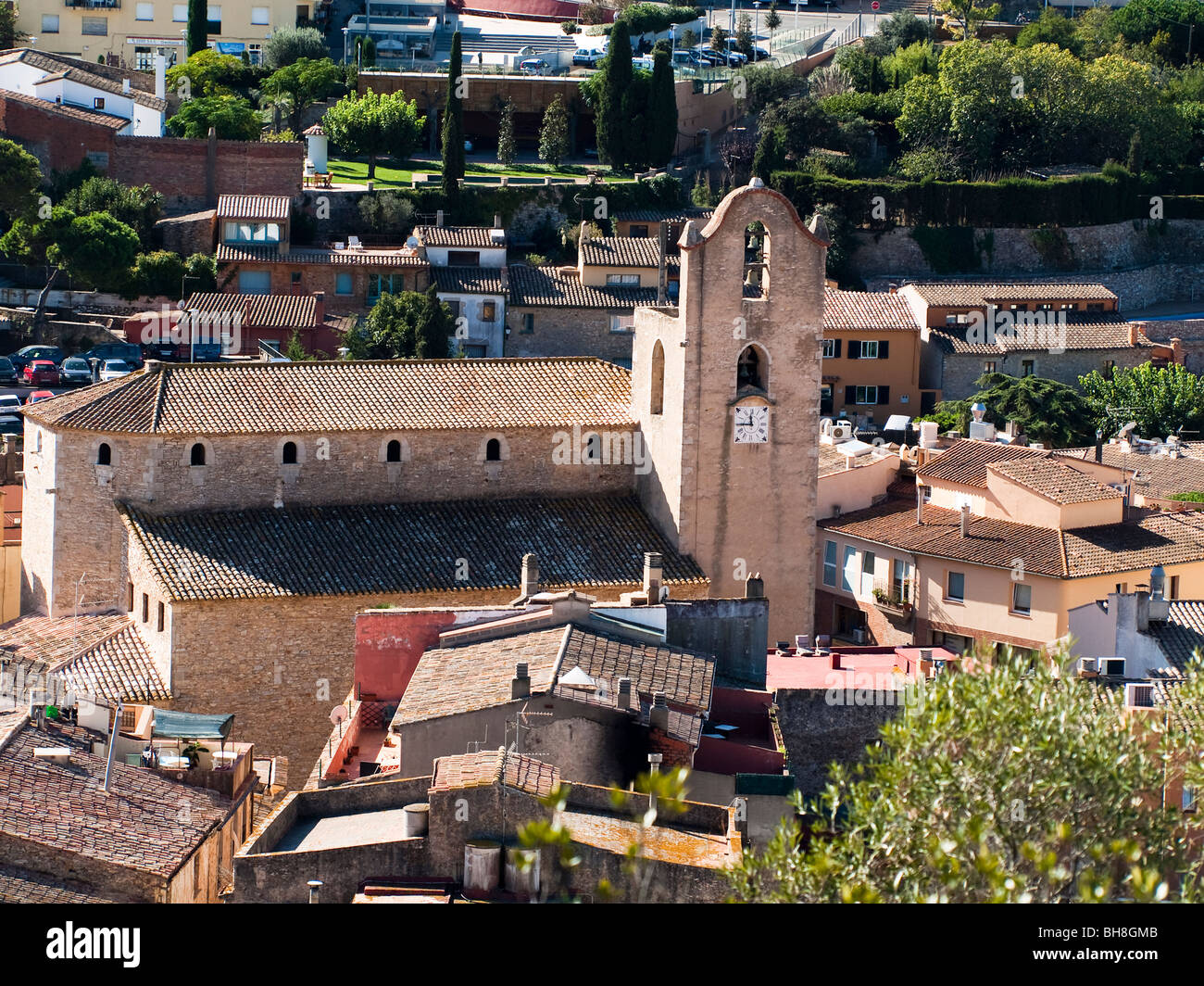 Aerial view girona province hi-res stock photography and images - Alamy