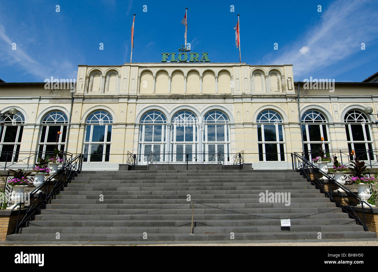 The main building of The Flora- Cologne's botanical garden Stock Photo ...
