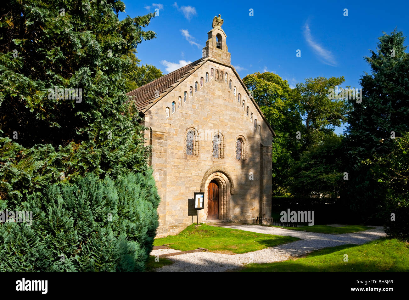 St Mary's Church in the village of Wreay in Cumbria England designed by ...