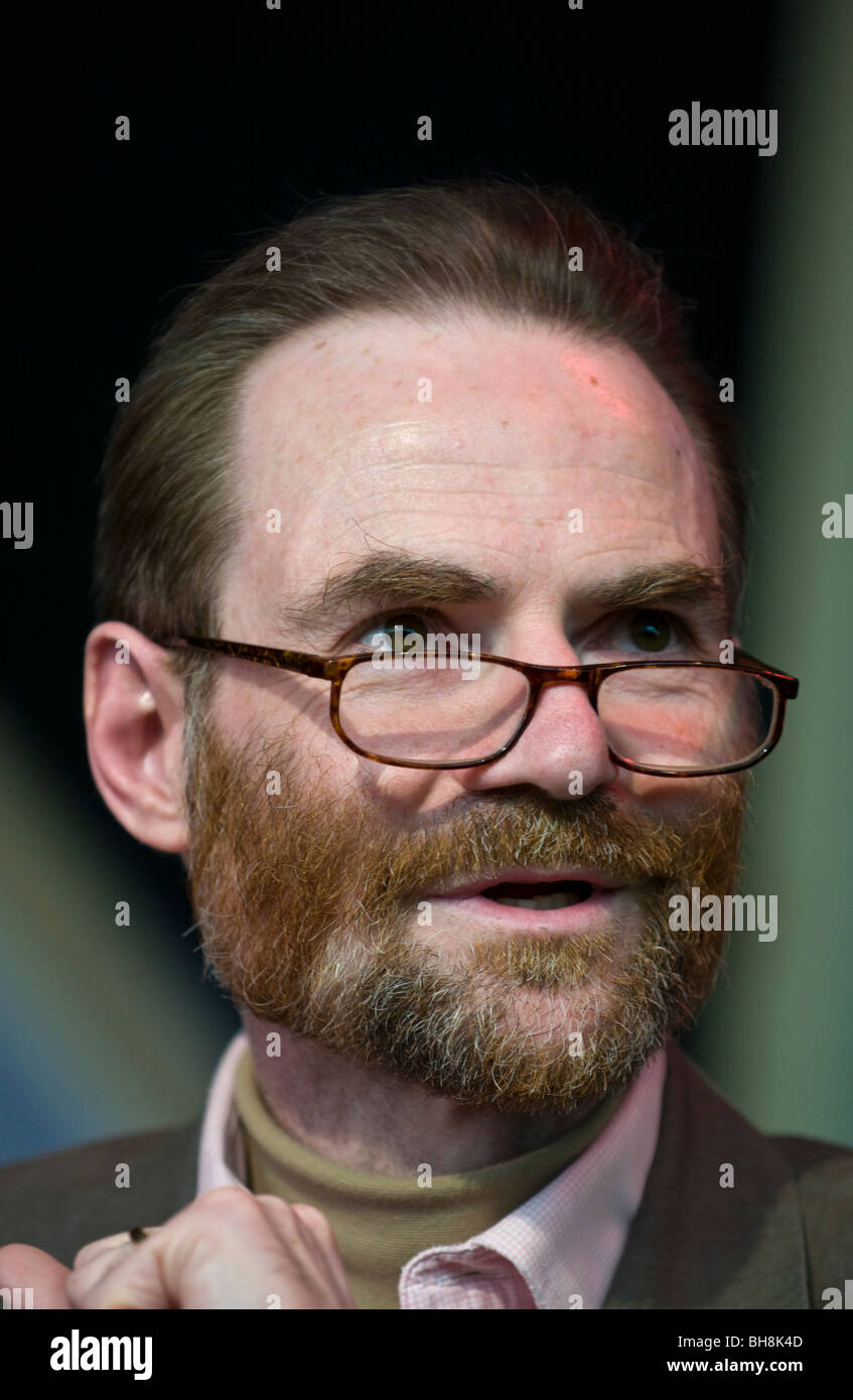 British author Timothy Garton Ash pictured at Hay Festival 2009 Stock ...