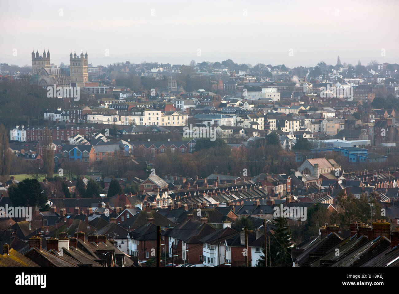 Exeter cathedral devon historical hi-res stock photography and images ...