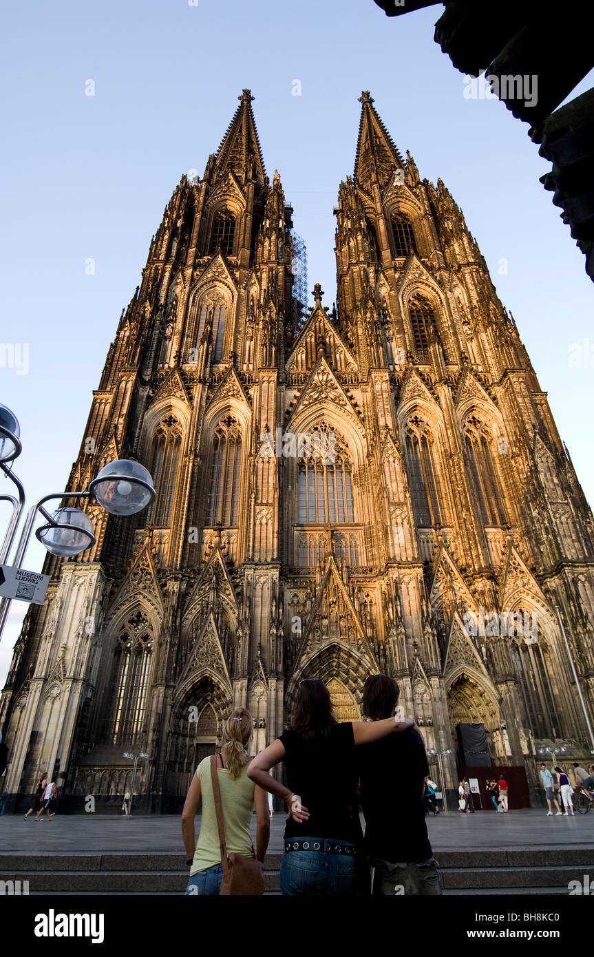 The Dom cathedral in Köln- Cologne Germany Stock Photo - Alamy