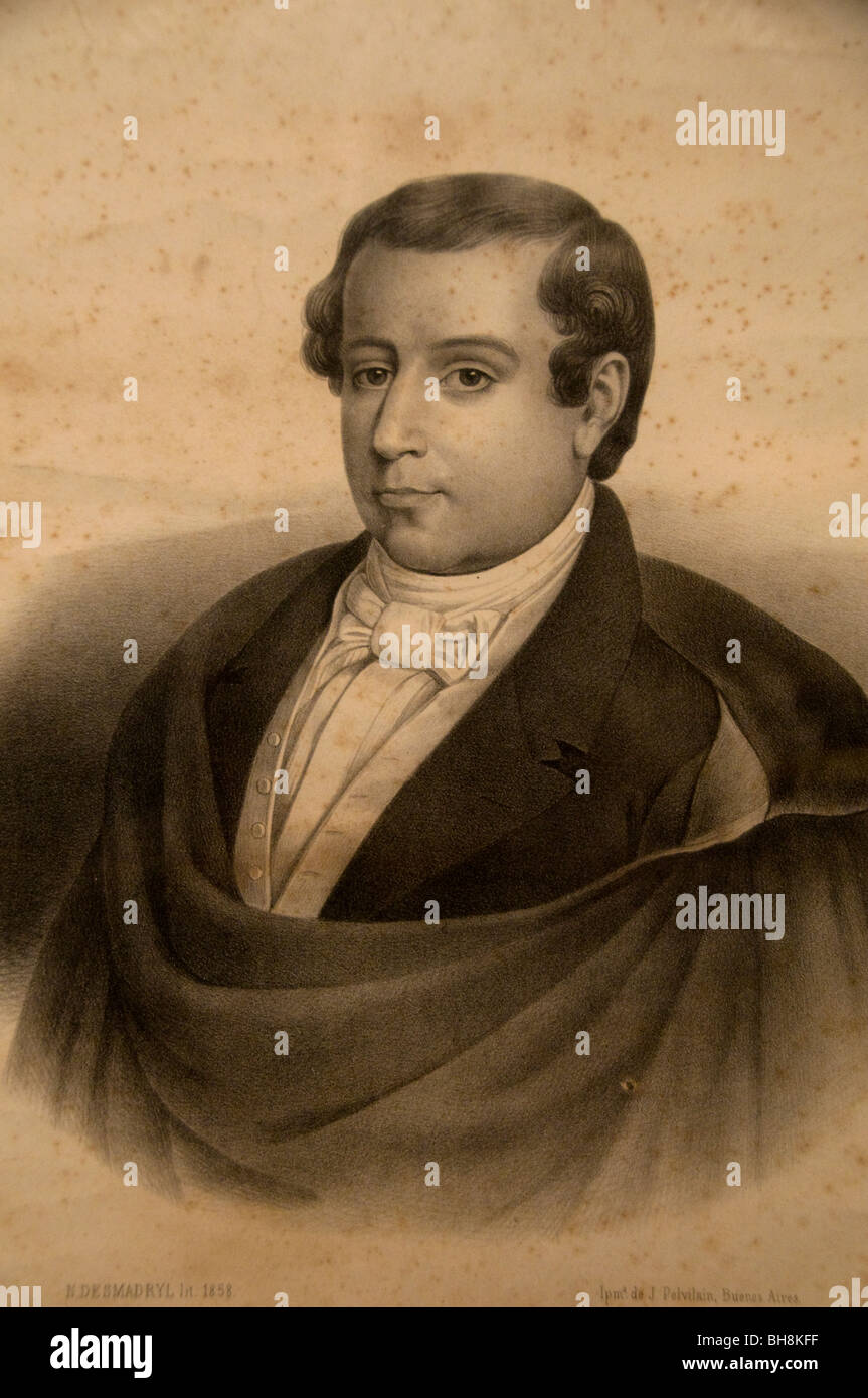 Mariano Moreno lawyer politician May Revolution Stock Photo - Alamy