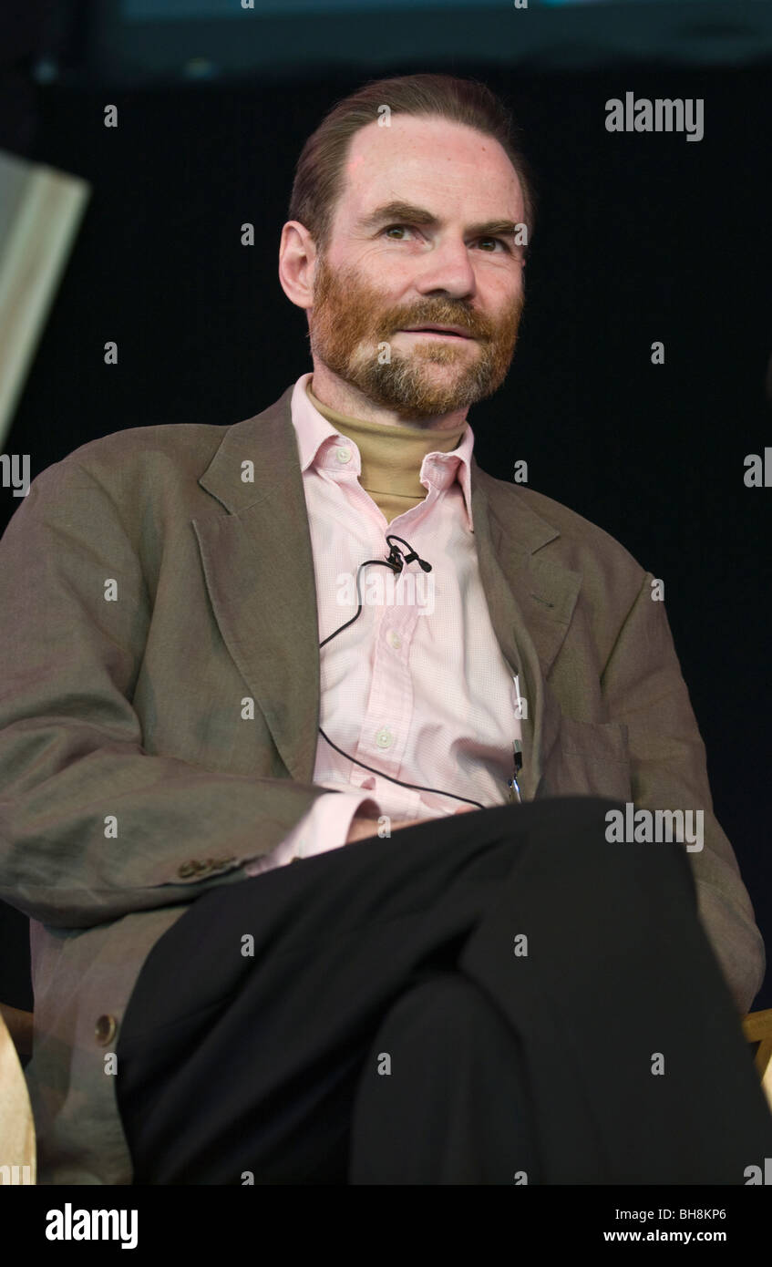 British author Timothy Garton Ash pictured at Hay Festival 2009 Stock ...