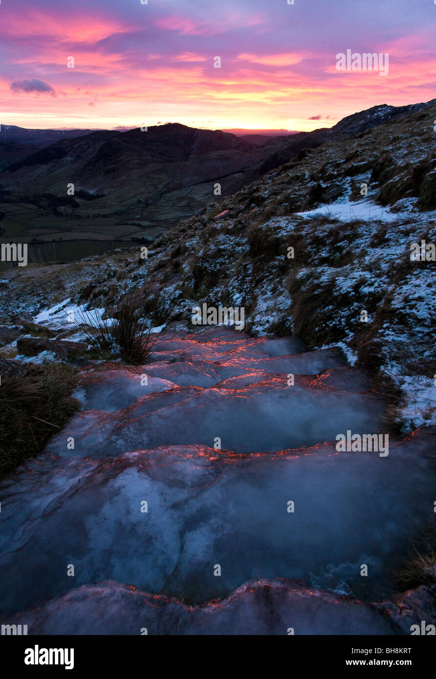 Sunrise steps hi-res stock photography and images - Alamy