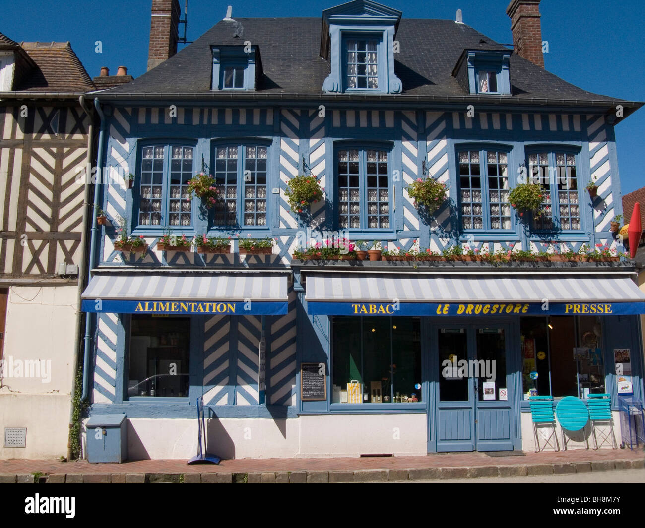Beautiful Shop in Normandy Stock Photo - Alamy