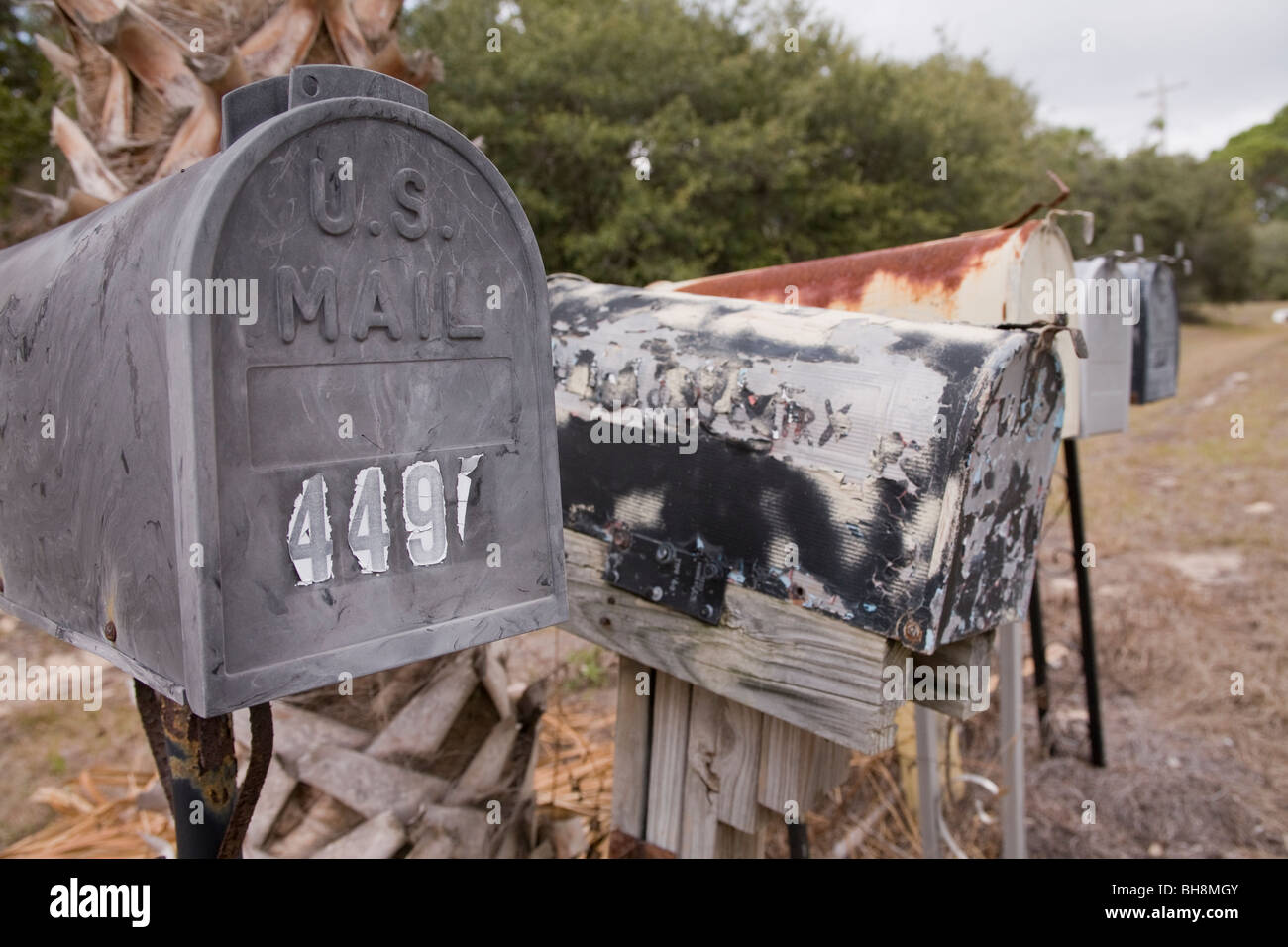 American mail box Stock Photo - Alamy
