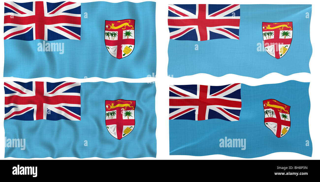 Great Image of the Flag of Fiji Stock Photo - Alamy