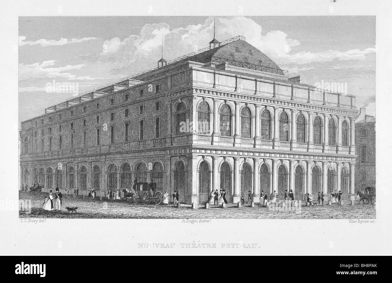 Paris theatre de la Black and White Stock Photos & Images - Alamy