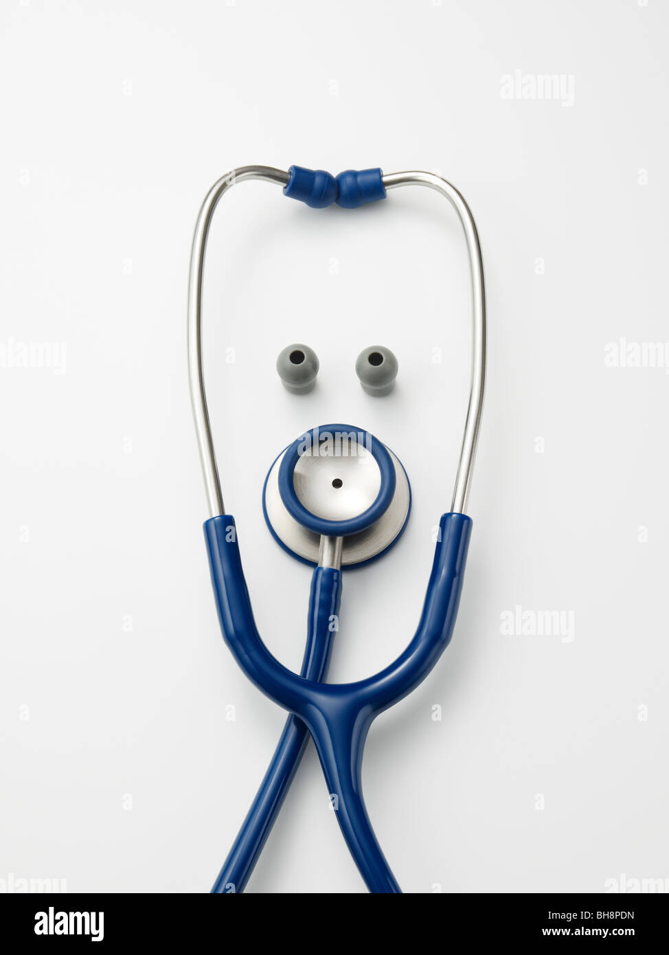 face formed from stethoscope Stock Photo - Alamy