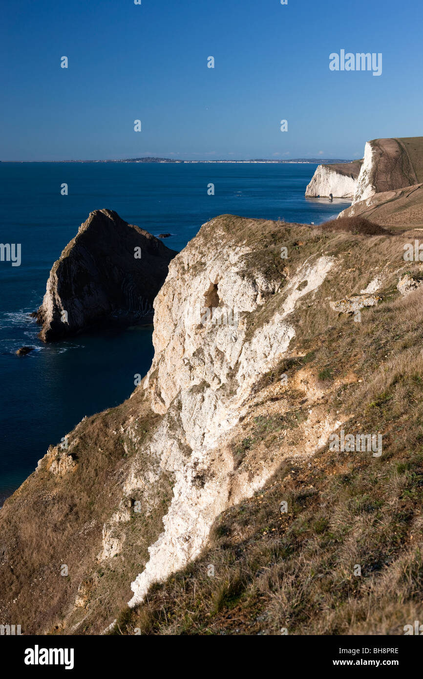 Jurassic Coast. Lulworth. Dorset. England. Europe Stock Photo - Alamy