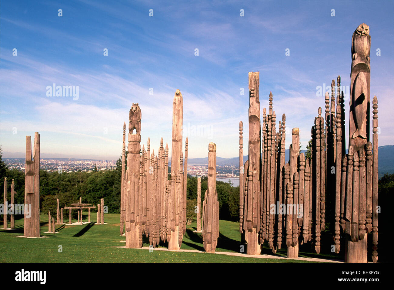 Burnaby, BC, British Columbia, Canada - Kamui Mintara, Japanese Totem ...