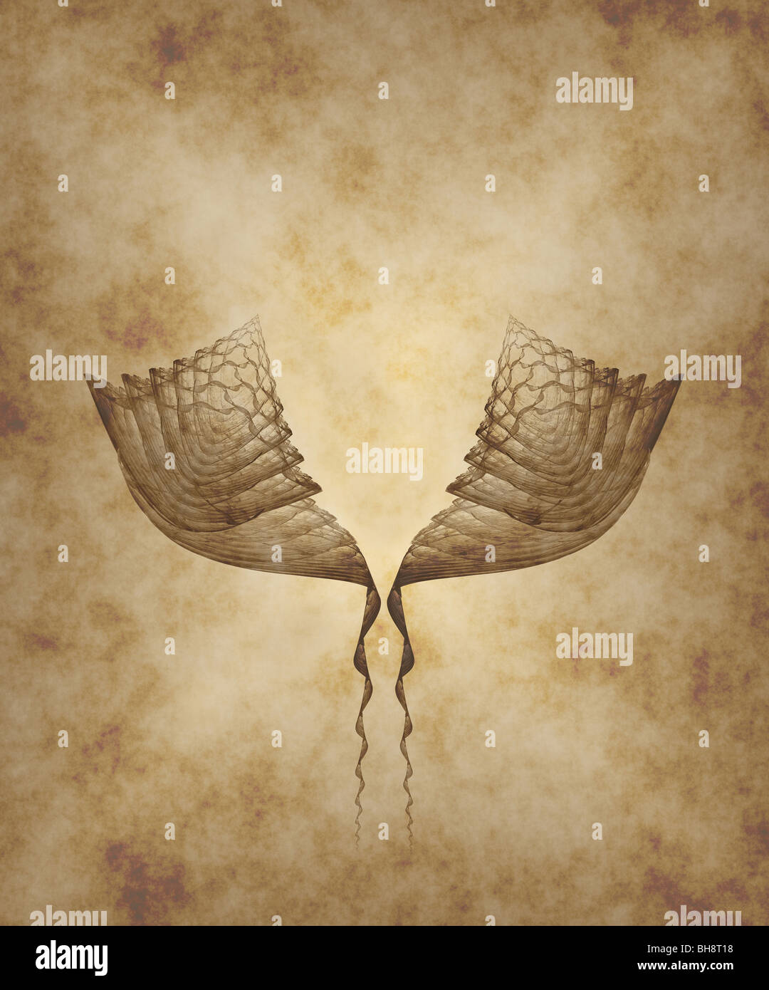 Sheet of old parchment in classical style Stock Photo - Alamy