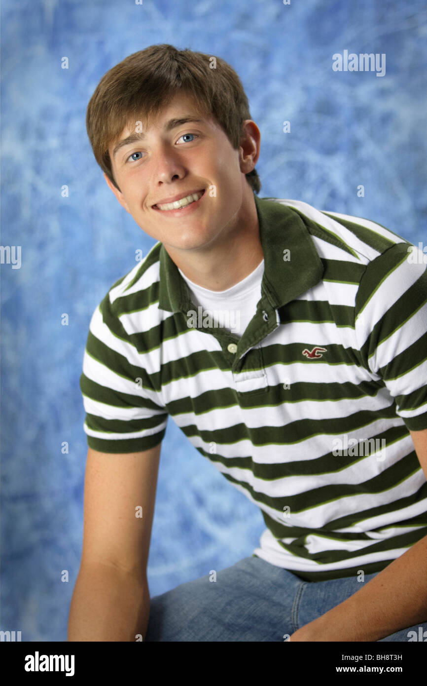 An American teenage boy Stock Photo - Alamy