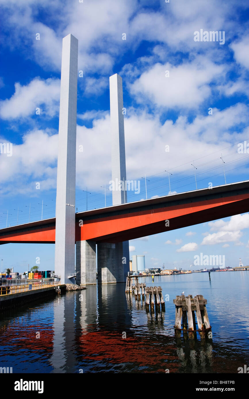 Australia victoria view melbourne docklands hi-res stock photography ...