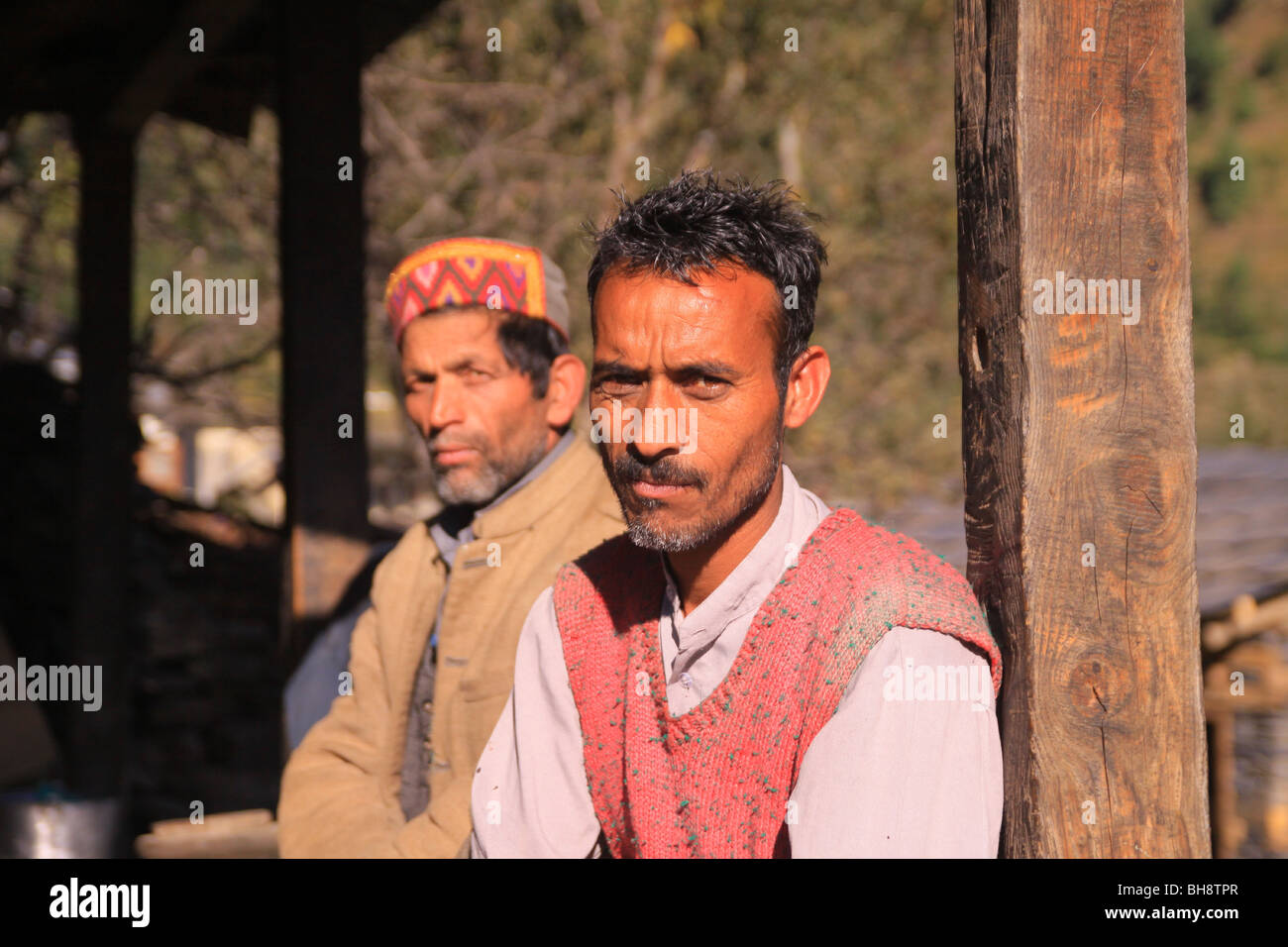 Himachal pradesh india himalayas man hi-res stock photography and ...