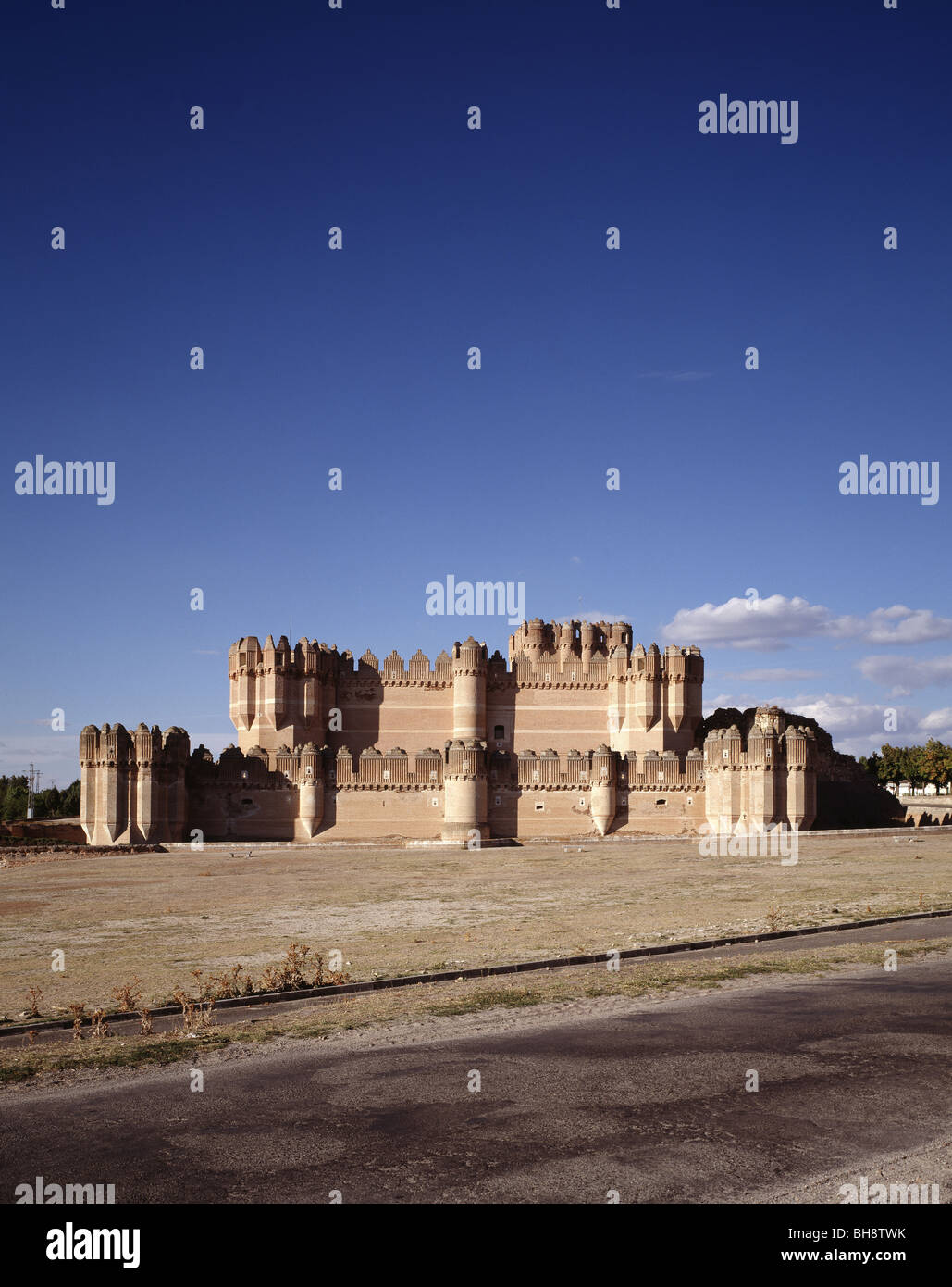Castillo de Coca Coca castle Stock Photo - Alamy