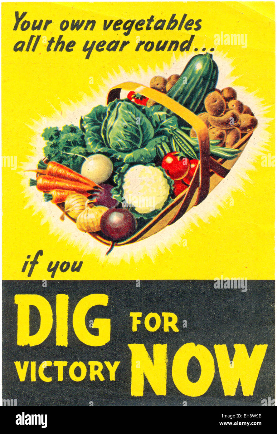Ww2 food harvest hi-res stock photography and images - Alamy