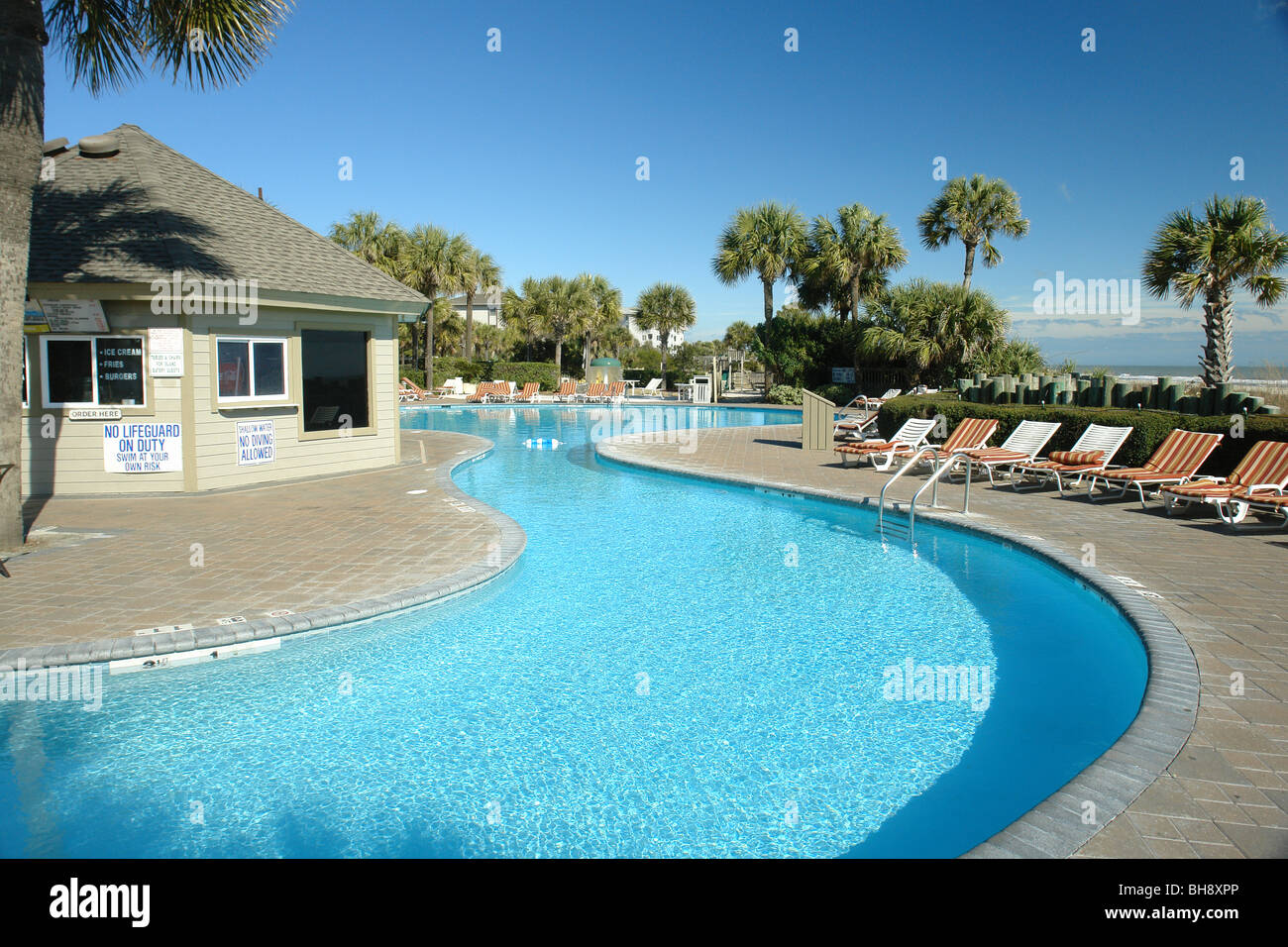 AJD64823, Hilton Head Island, SC, South Carolina, resort, swimming pool ...