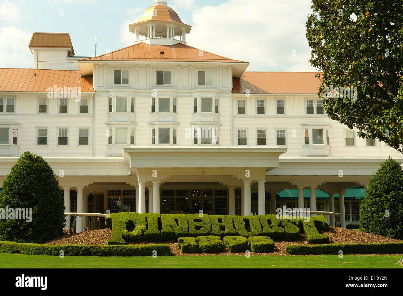 AJD64309, Pinehurst, NC, North Carolina, Pinehurst Golf & Spa Resort ...