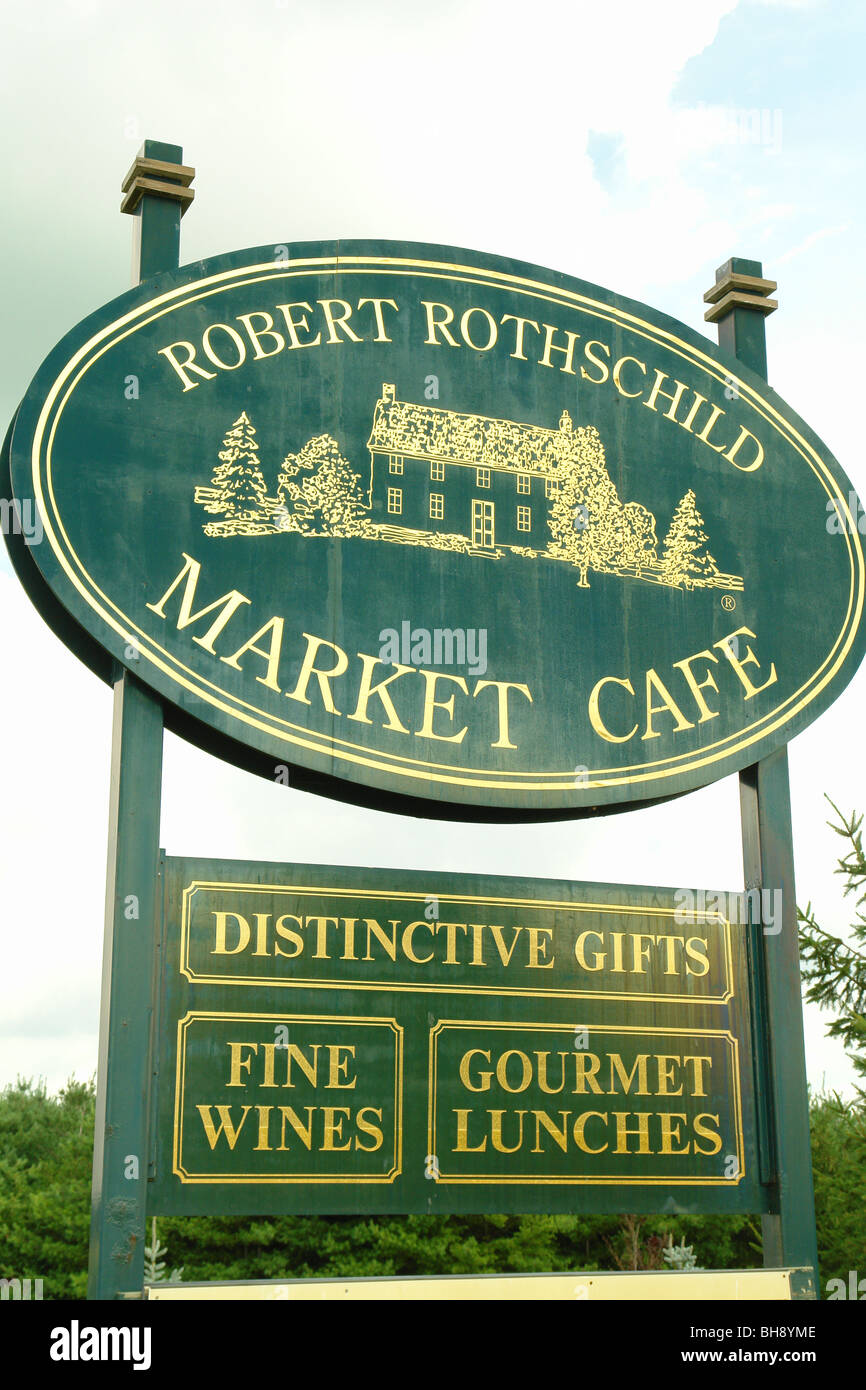 AJD64918, Urbana, OH, Ohio, Robert Rothschild Farm, Market Café sign ...