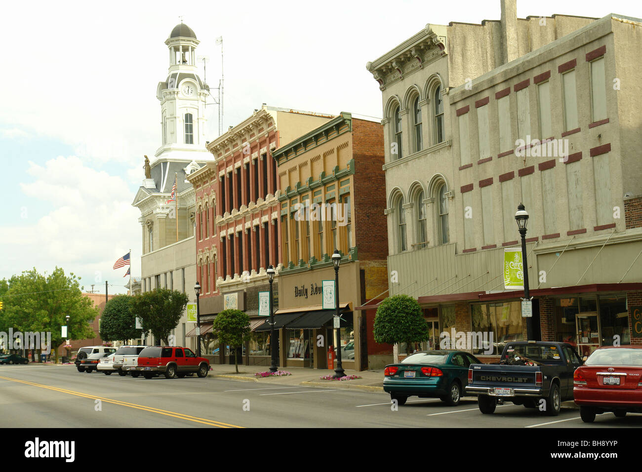 Main street downtown greenville hi-res stock photography and images - Alamy