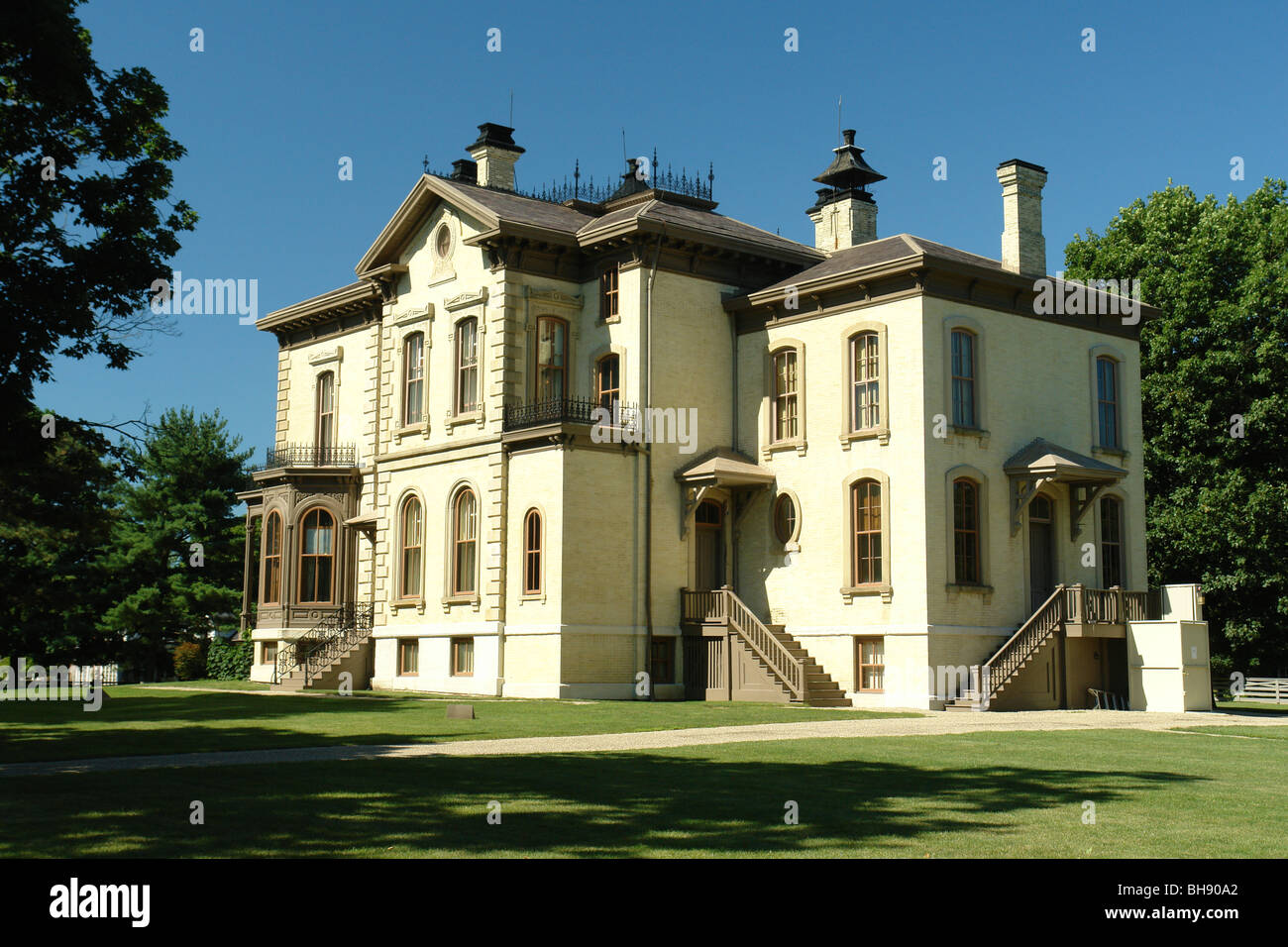 AJD64973, Bloomington, IL, Illinois, David Davis Mansion State Historic ...