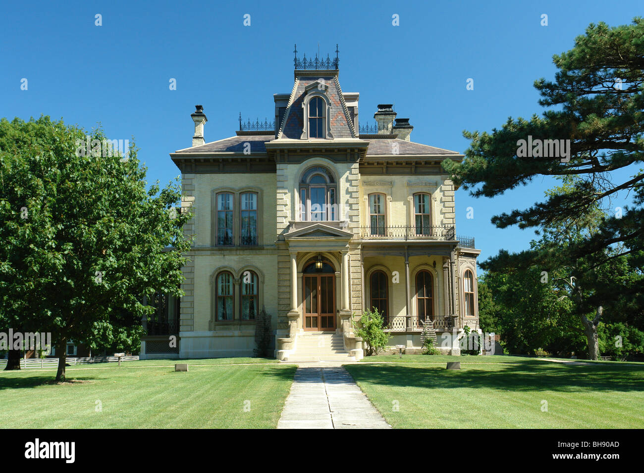 AJD64974, Bloomington, IL, Illinois, David Davis Mansion State Historic ...