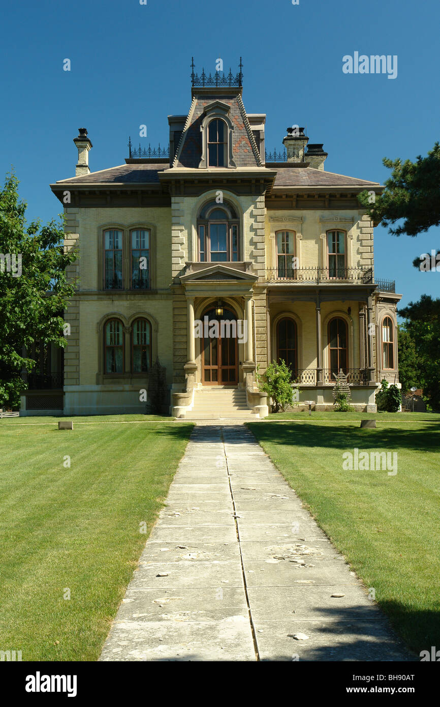 David davis mansion state historic site hi-res stock photography and ...