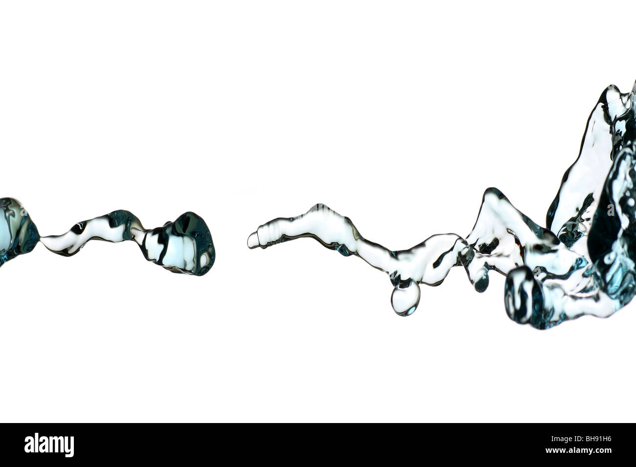 meeting of two water forces Stock Photo - Alamy
