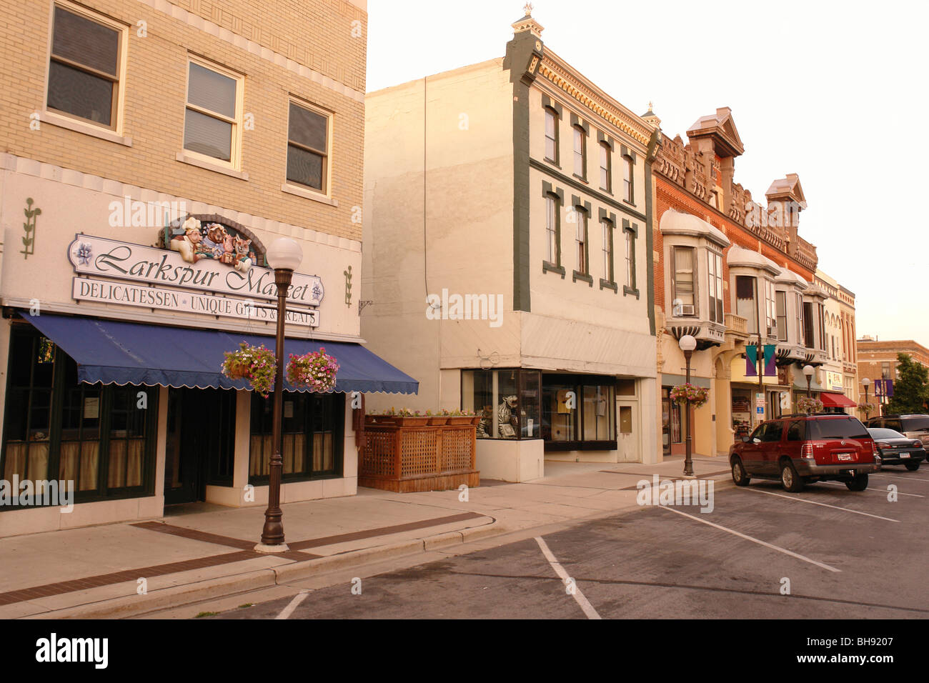 AJD65108, New Ulm, MN, Minnesota, Downtown Stock Photo - Alamy