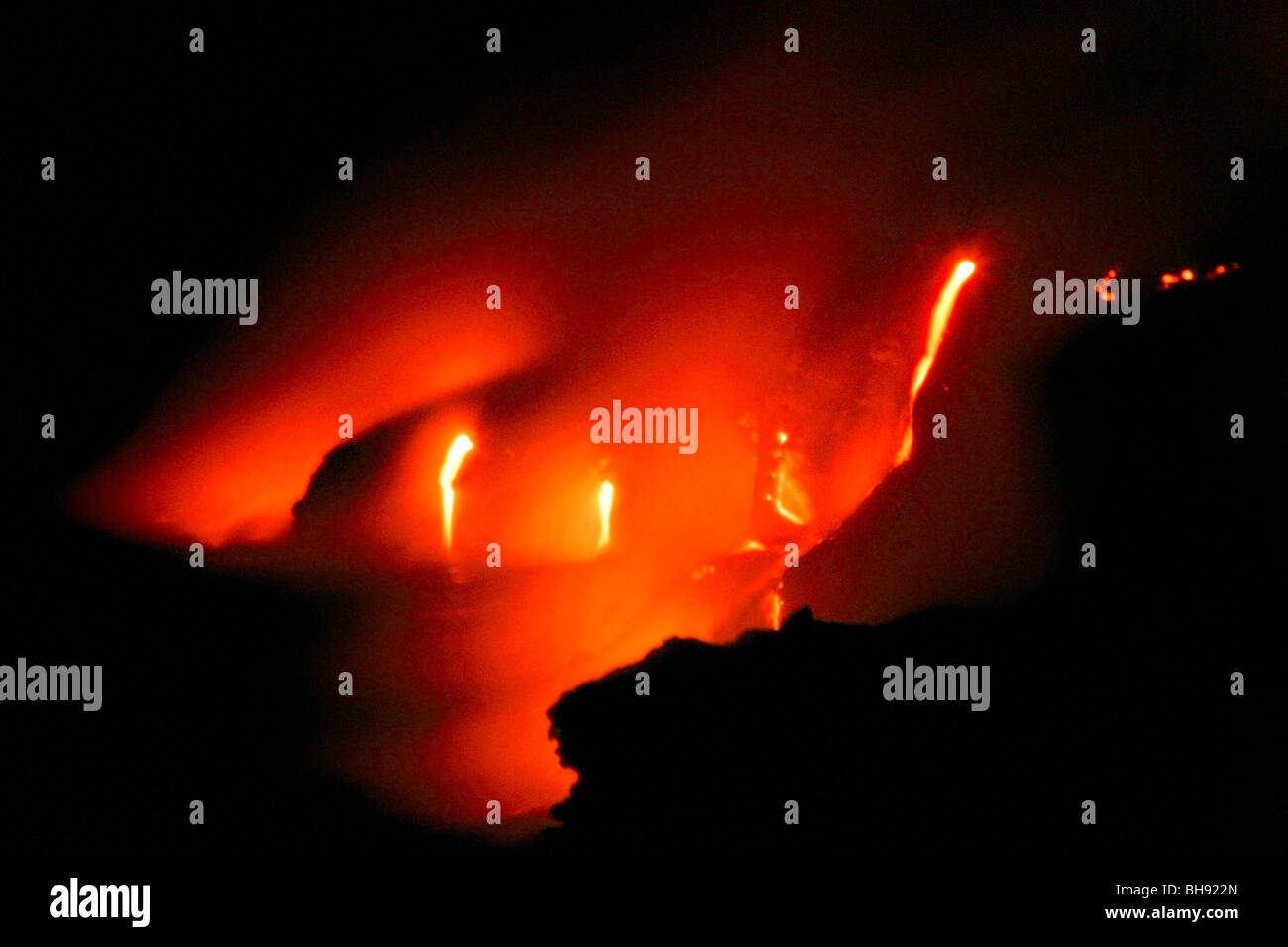 Kilauea volcano lava flows hi-res stock photography and images - Alamy