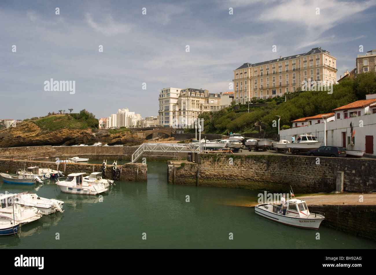 Biarritz beach france hi-res stock photography and images - Alamy