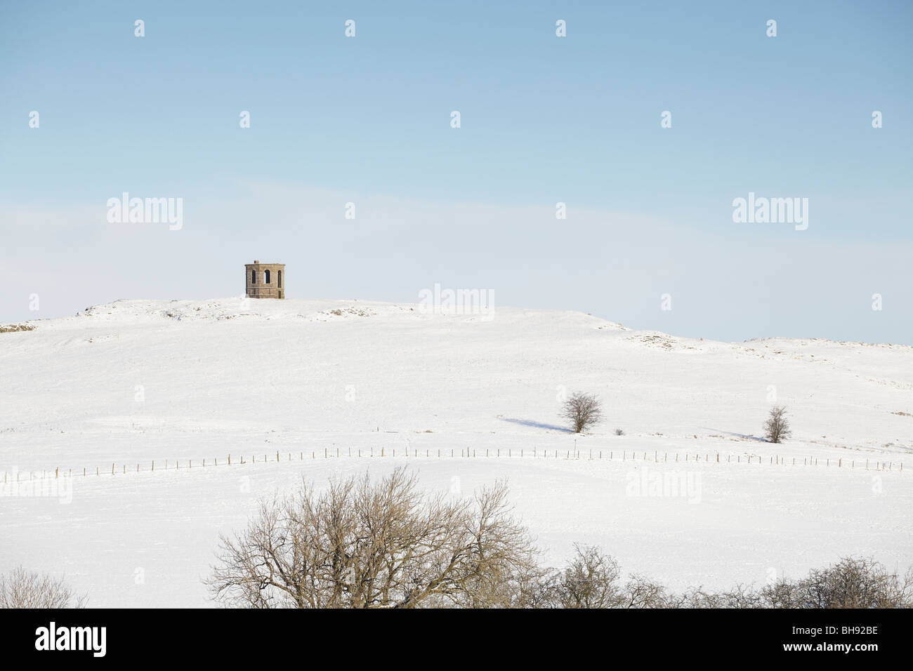 Semple Trail, ruins of Castle Semple Temple, or Hunting Tower, Kenmure ...