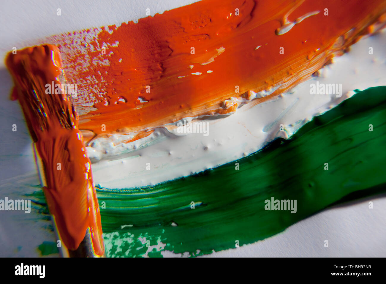Different coloured paints Stock Photo - Alamy