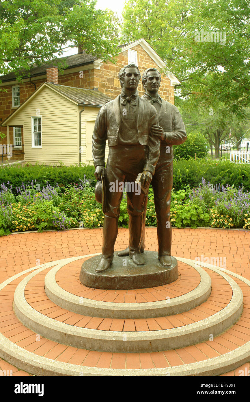 AJD65230, Carthage, IL, Illinois, The Historic Carthage Jail & Visitor ...
