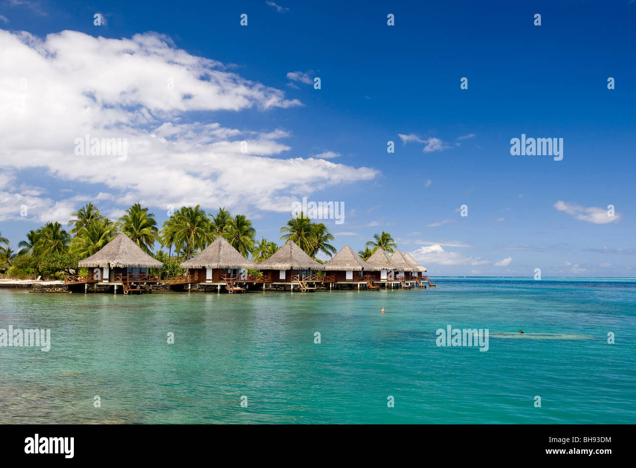 Hotel Resort on Papeete, Tahiti, French Polynesia Stock Photo - Alamy