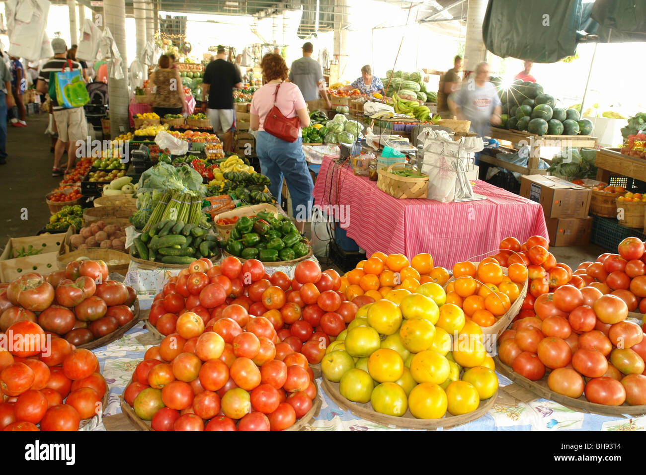 Nashville farmers market hi-res stock photography and images - Alamy