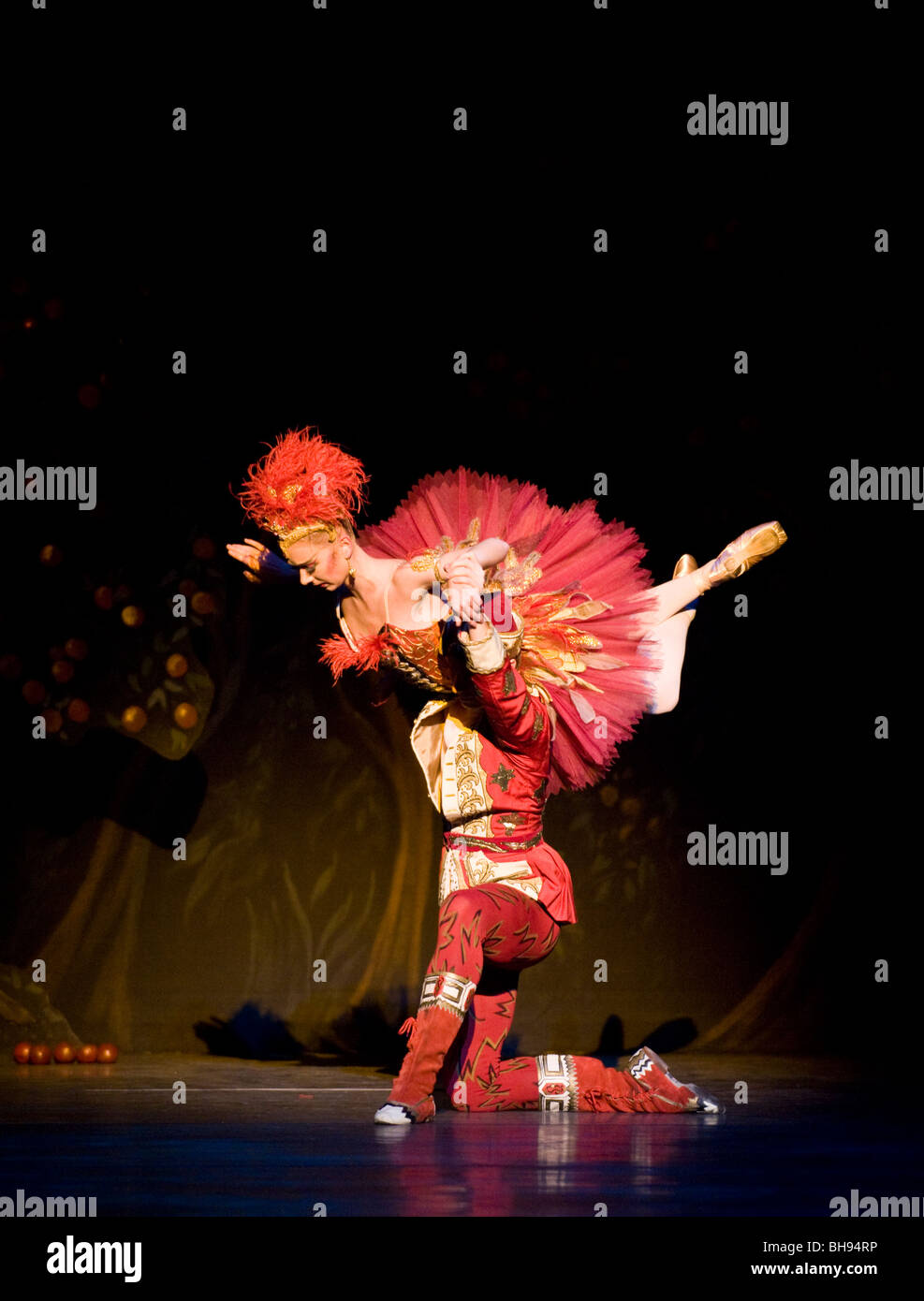 Birmingham Royal Ballet. The Firebird Stock Photo - Alamy