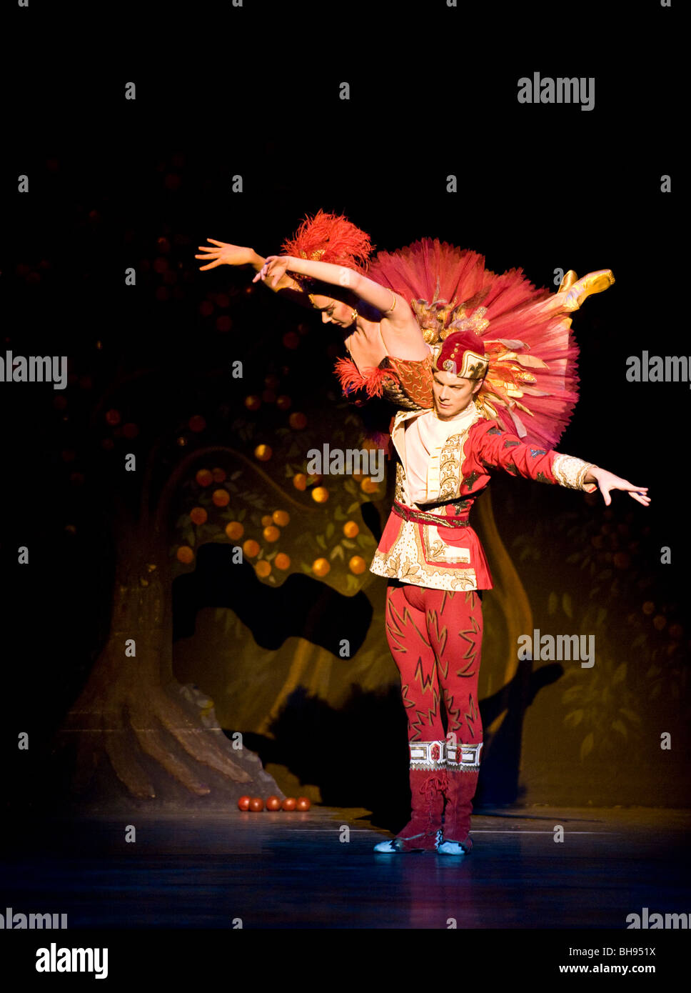 Birmingham Royal Ballet. The Firebird Stock Photo - Alamy